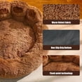 A Bear Paw Pet Bed Suitable for Dogs and Cats, Plush, Cute, Warm ...