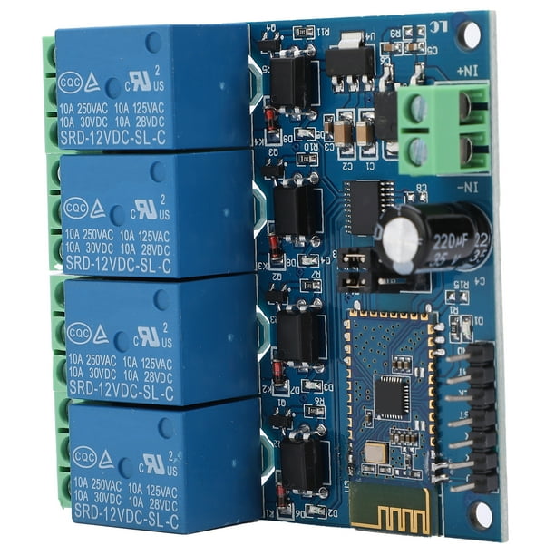Way Relay Module,12V 4 Channel Bluetooth V Relay Board Relay Board Next ...