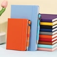 A5/A6 Hardcover Lined Notebook, Elastic Band Journal, Premium PU ...