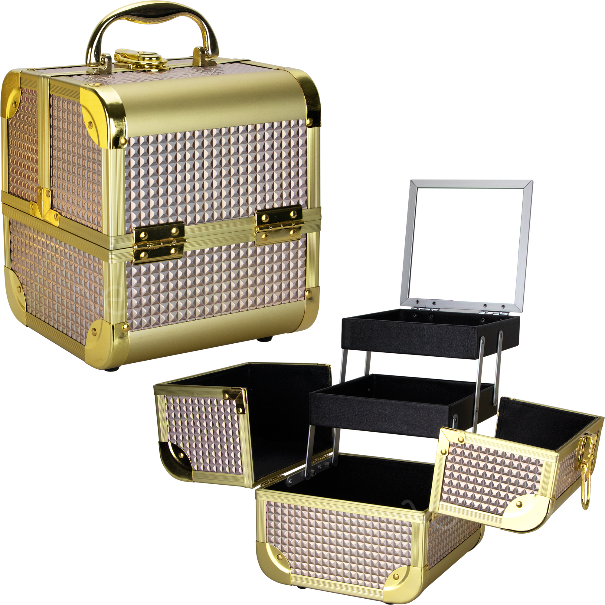 Ver Beauty Professional Train Makeup Case Makeup Artist Case With