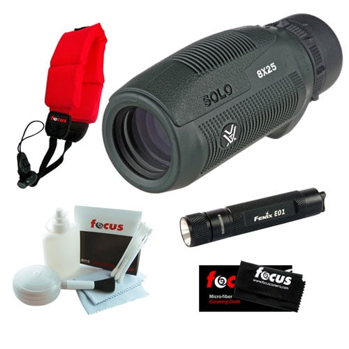 Vortex Optics S825 Solo 8x 25mm Monocular + Keychain LED Flashlight ...