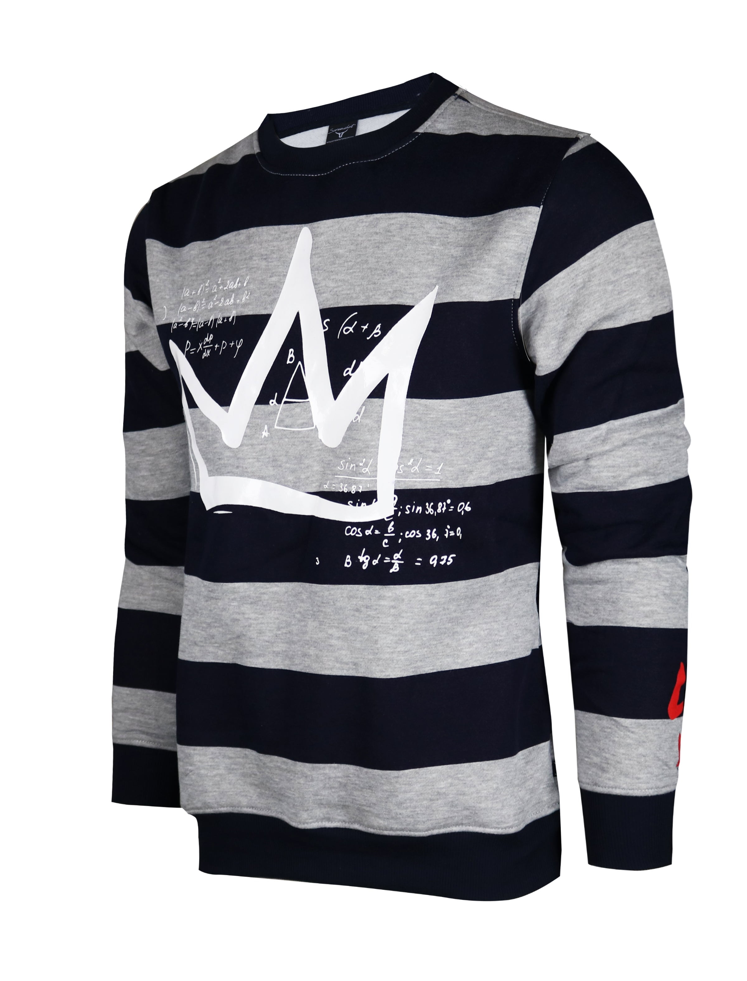 SCREENSHOTBRAND-F11963 Mens Urban Hip Hop Premium Fleece - Pullover ...