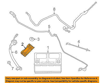 Jeep CHRYSLER OEM 2016 Grand Cherokee 3.0L-V6 Battery-Hold Down Strap ...