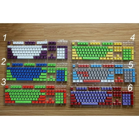 Keycaps, Doubleshot Keycap, MX Switch 104 Key Transparent Letter Key ...