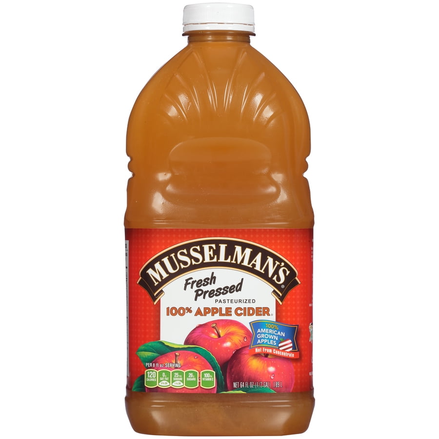 Musselman's Fresh Pressed 100% Apple Cider, 64 fl oz - Walmart.com