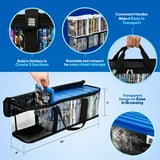 Made Easy Kit Blu-ray Media Storage Bag Case - Clear PVC Organizer With ...