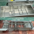 Kolice Commercial Automatic 2 Rows Donut Making Machine Doughnut Fryer ...