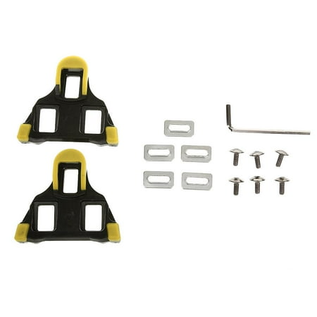 Road Splint Group Self-locking Cycling slip Pedal Bike Cleat - Yellow ...