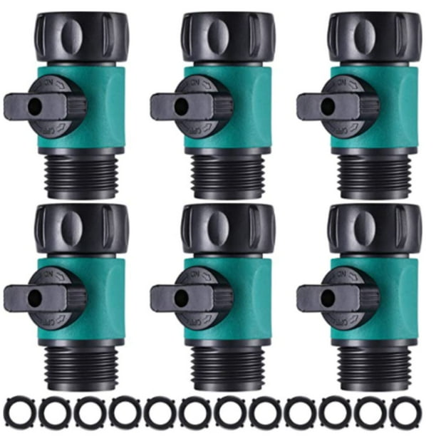 ZheElen Switch Quick Connector Female Adapter Set Shut-off Valve System ...