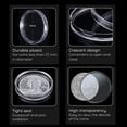 50PCS Clear Coin Capsules Coin Case Holders 25mm Containers Storage ...