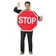 Stop Sign Men's Adult Halloween Costume, One Size, (40-46) - Walmart.com