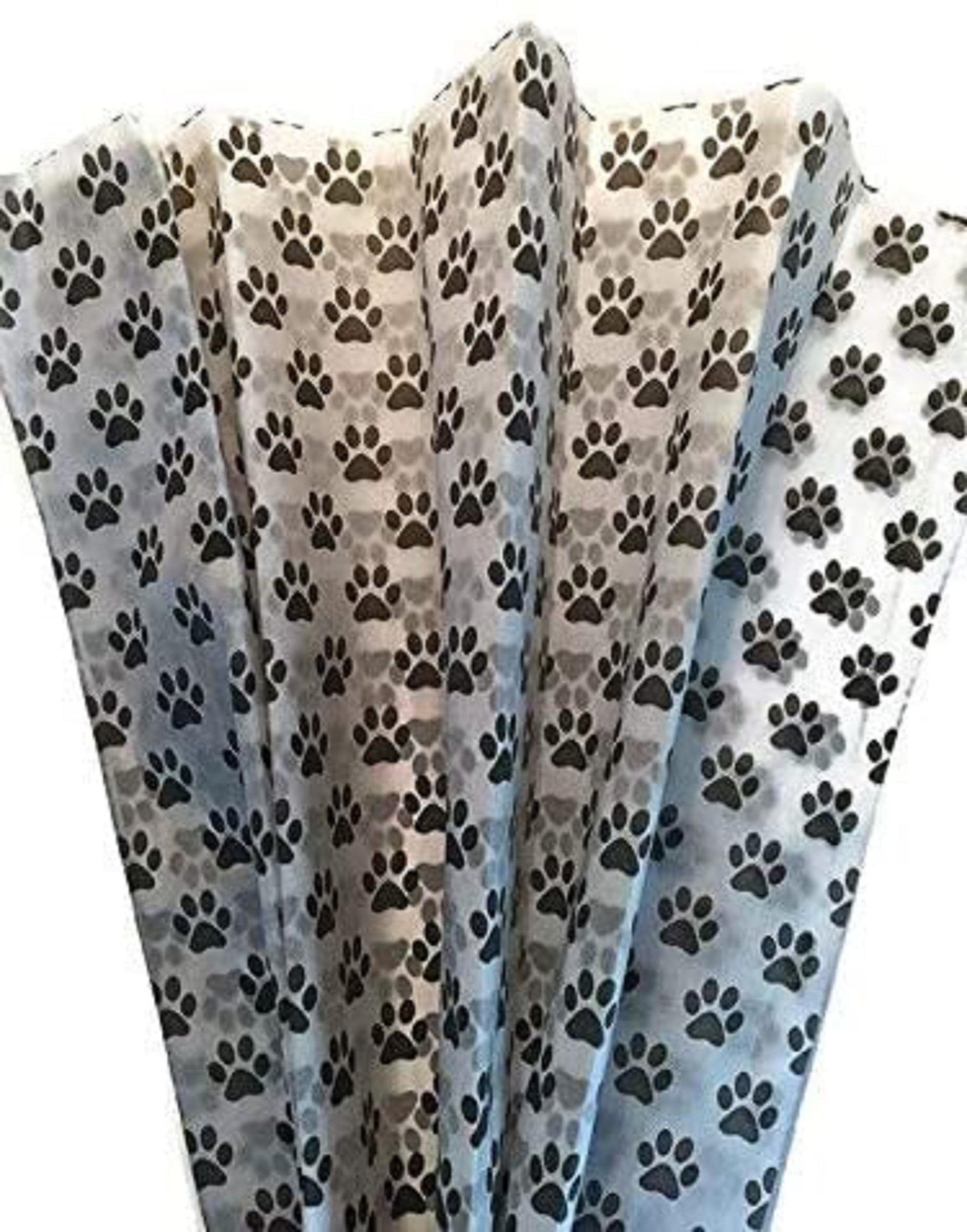 Animal Paw Print Tissue Paper - 20in. x 30in. Sized Sheets - 24 Sheets ...