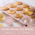 17-Piece Silicone Baking Pan Set with Non-Stick Muffin Pans, Sturdy ...