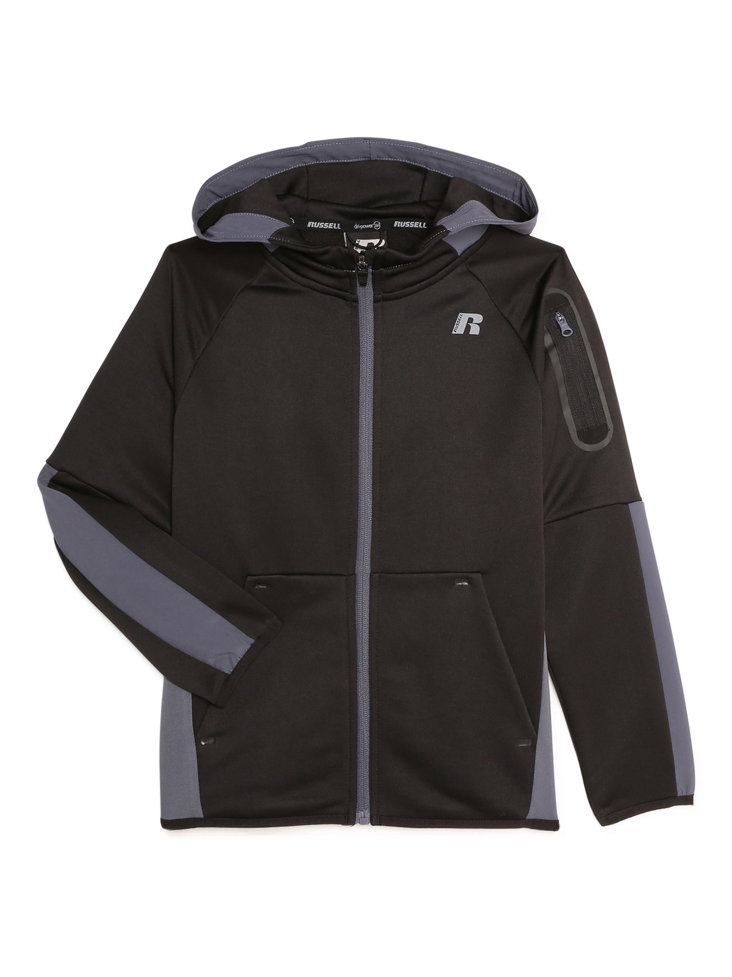 Russell Boys Wear Now Full Zip Jacket, Sizes 4-18 - Walmart.com