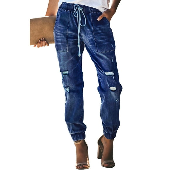 Drawstring Jeans