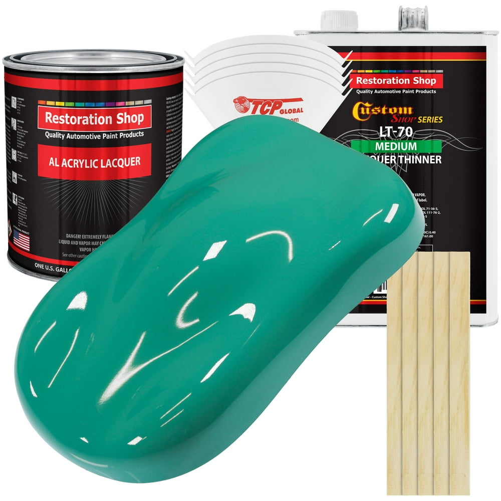 Restoration Shop - Tropical Turquoise Acrylic Lacquer Auto Paint ...