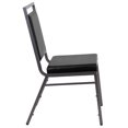 (10 PACK) Square Back Banquet Dining Chair with Black Vinyl ...