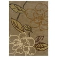 Linon RUG-TASD0323 1 ft. 10 in. x 2 ft. 10 in. Trio Hand Tufted Area ...