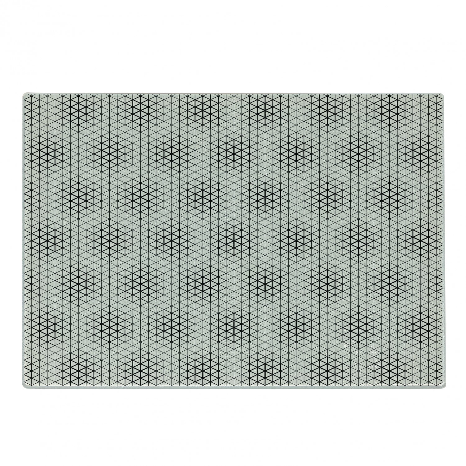 Grid Cutting Board, Geometric Triangles Lattice Pattern Abstract ...