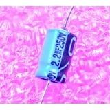 2.2uF 250V, Axial Electrolytic Capacitor, Polarized, Tolerance ±20% ...