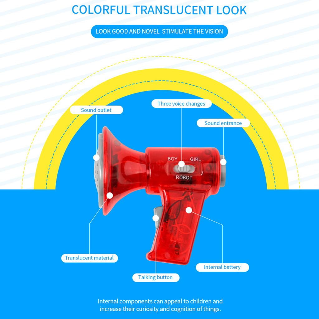 Changer Toy With 3 Voice Modifiers (Boy Girl ), kids comminicate Toy ...