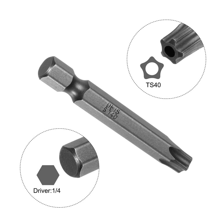 5 Point Torx Security Bits Precision Y U Shaped Triangle Screwdriver
