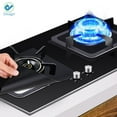 Deago 4 Pcs Non-Stick Gas Stove Burner Cover Gas Range Protectors ...