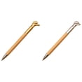 2pcs gold pointer stick,Gold+Silver 14.8*1cm - Walmart.com
