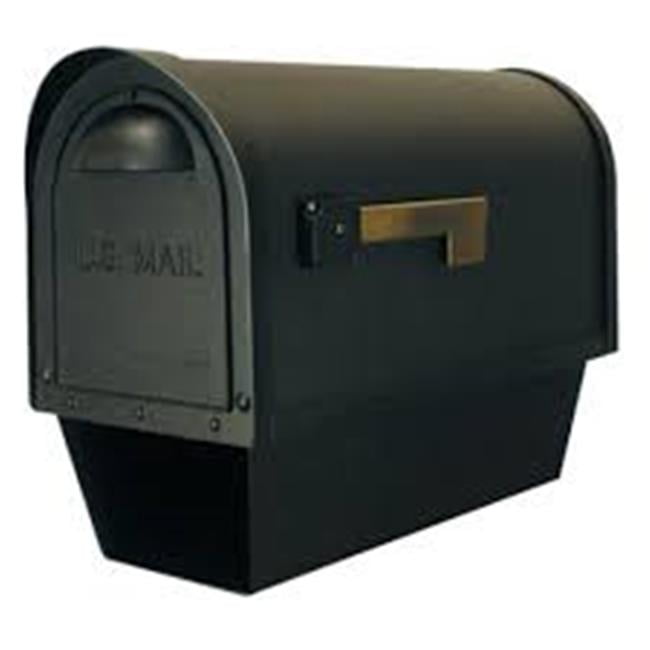 Special Lite Products Classic Curbside Mailbox with Paper Tube - Mocha ...