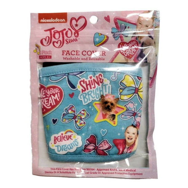JoJo Siwa - JoJo Siwa 4-Piece Face Mask Set - Walmart.com - Walmart.com