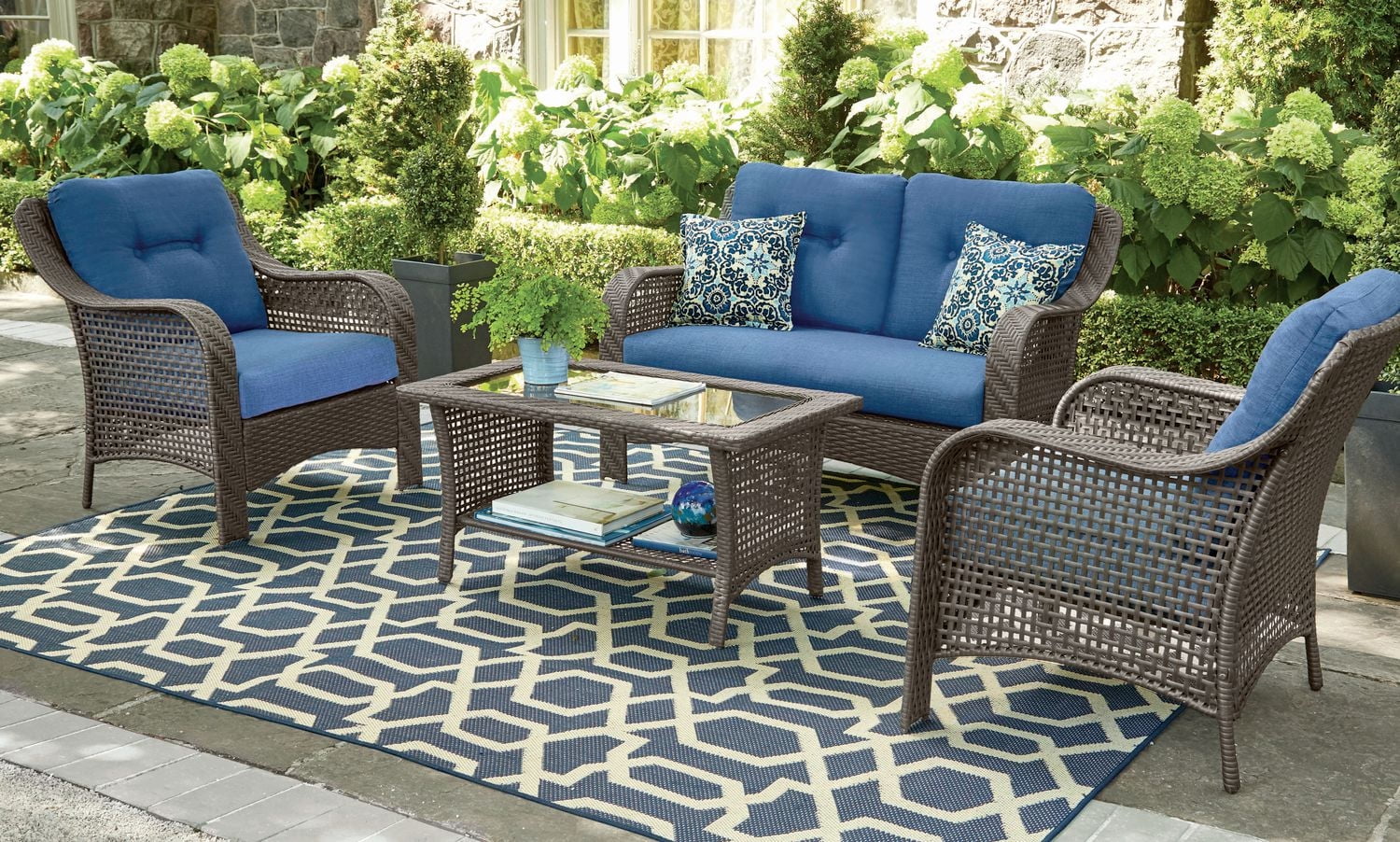 hometrends Tuscany 4-Piece Conversation Set - Walmart.ca