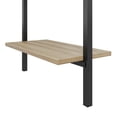 Mainstays Pierce 30 inch Tall Storage Desk, Oak - Walmart.com