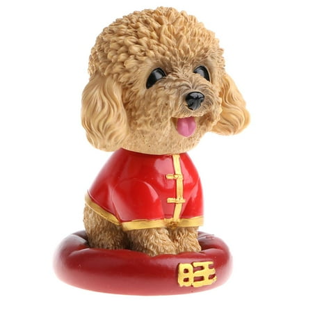 Resin Shaking Head Dog Puppy Bobble Head Animal Model, Car Vehicle ...