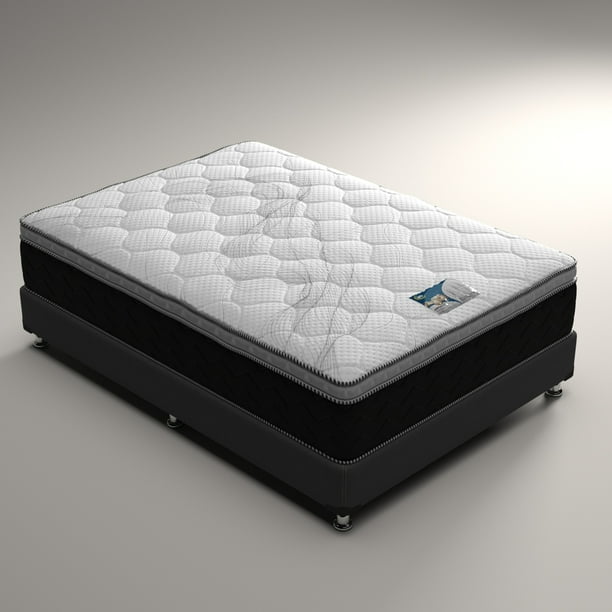 Colchón Queen Size Sertha + Box Queen Size | Bodega Aurrera en línea