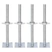 Metaltech Adjustable Leveling Jacks, 4-Pk., For Baker-Style Scaffolding ...