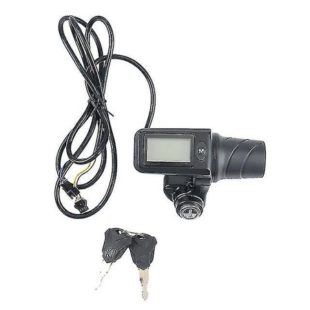 Dropship-36v/48v Lcd Display Screen Turn Handle Electric Bike Spare ...