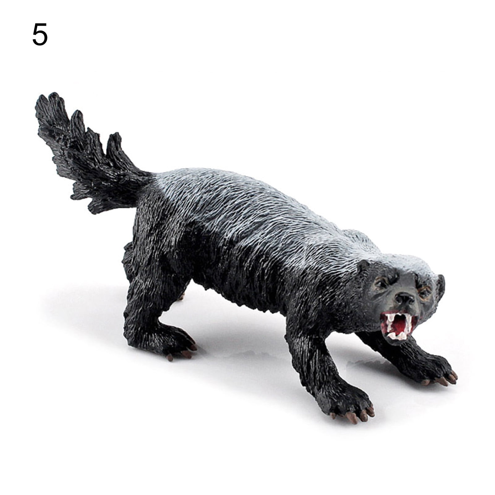 HEVIRGO Honey Badger Figurine Realistic Simulation Wild Animal PVC ...