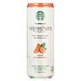 Starbucks Refreshers with Coconut Water, Peach Passion Fruit, 12 oz, 12 ...