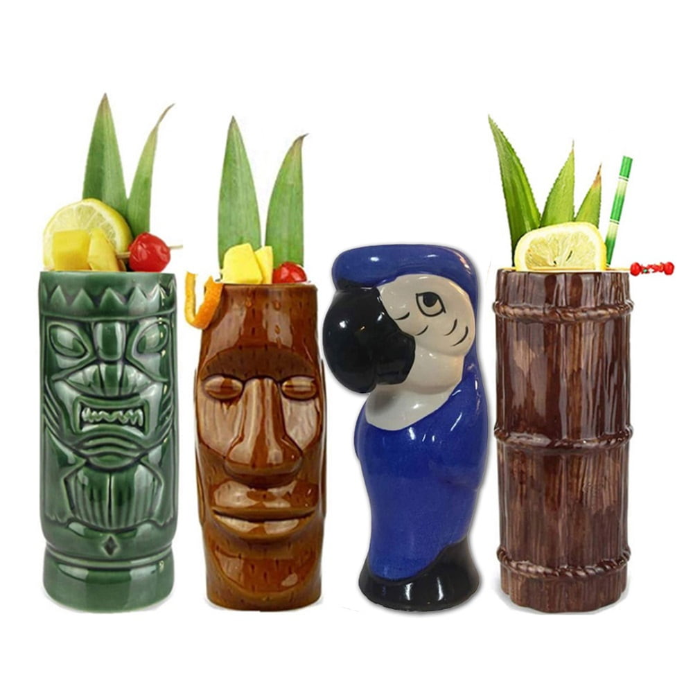 Girly Ceramic Tiki Mugs