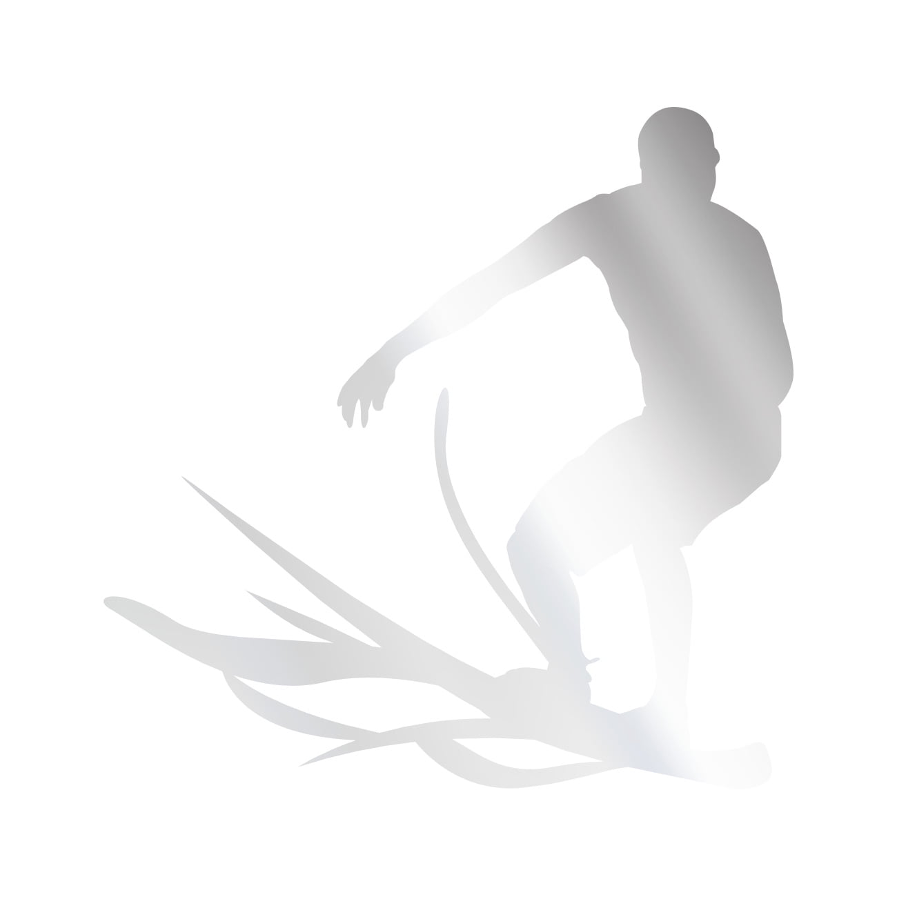 Surfer Sticker Decal Die Cut - Self Adhesive Vinyl - Weatherproof ...