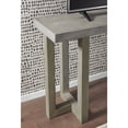 Ashley Lockthorne Entryway Accent Console Sofa Table with Faux Concrete ...