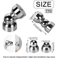 2 pieces stainless steel magnetic door stop - heavy duty magnetic door ...
