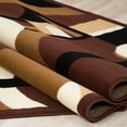 Allstar Dark Brown Area Rug. Contemporary. Abstract. Traditional ...