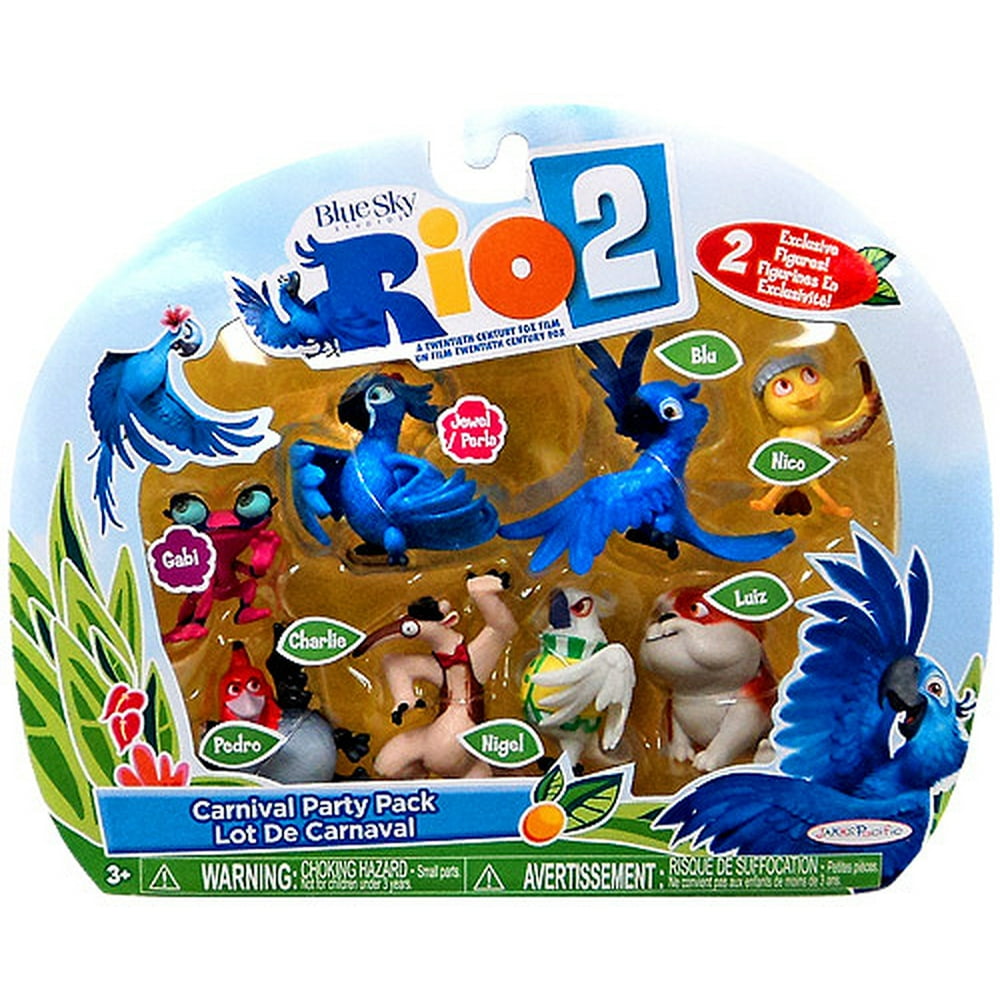 Rio 2 Carnival Party Pack Mini Figures - Walmart.com - Walmart.com
