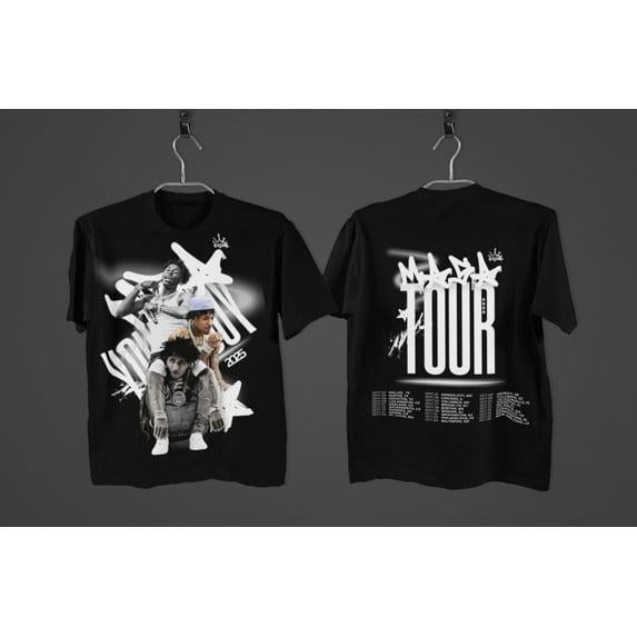 Click here for Fivefive N. B.A Youngboy Masa Tour T-Shirt-L prices