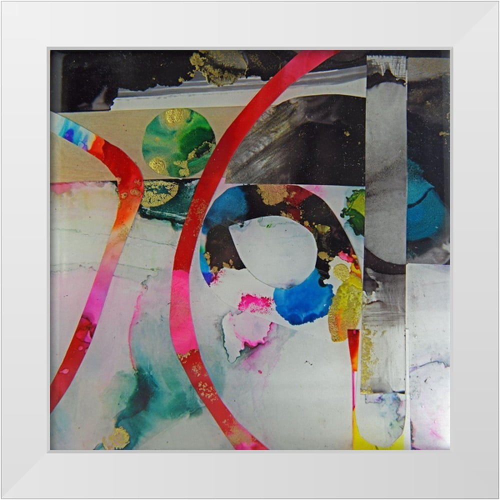 Asha 26x26 White Modern Wood Framed Museum Art Print Titled - Cerneala ...
