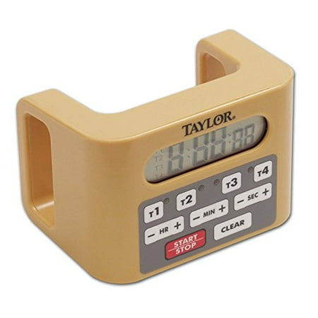 Taylor 5839N Digital 4-Channel Commercial Kitchen Countdown Timer ...