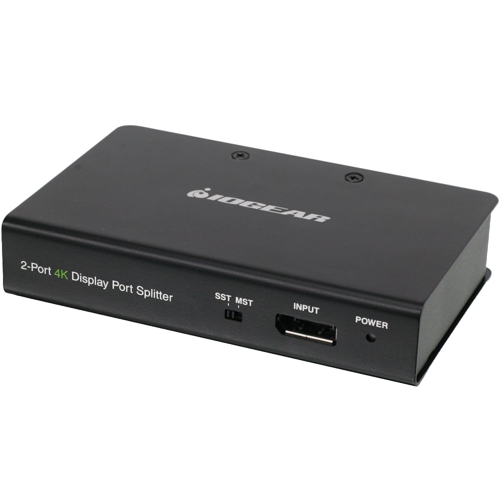 IOGear 2-Port DisplayPort 1.2 Cinema 4K Splitter & Multi-Monitor MST ... IOGear 2-Port DisplayPort 1.2 Cinema 4K Splitter & Multi-Monitor MST ...