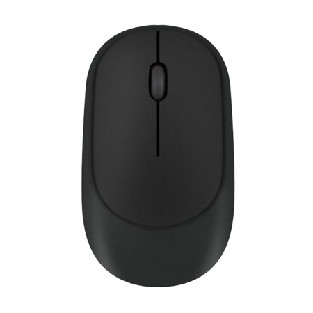 Jianama Slim Wireless Mouse AAA Battery Operated Mice with USB Receiver ...