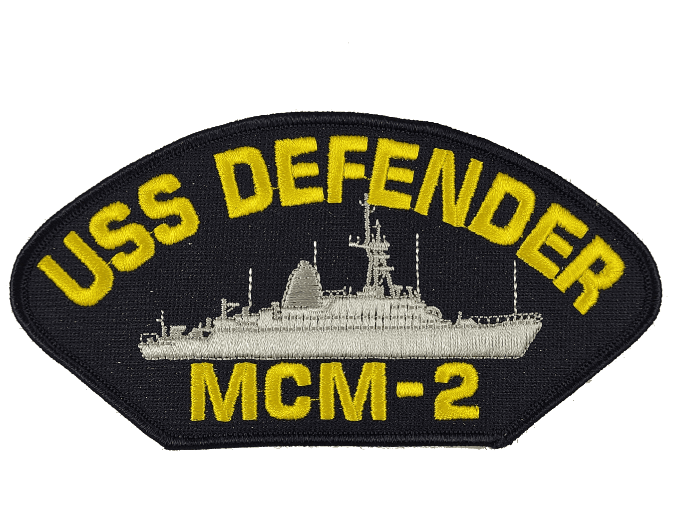 USS Defender MCM-2 Ship Patch - Great Color - Veteran Owned Business ...